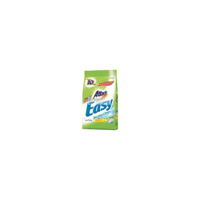 ATTACK Powder Detergent EASY MORNING CLEAN 1.2KG